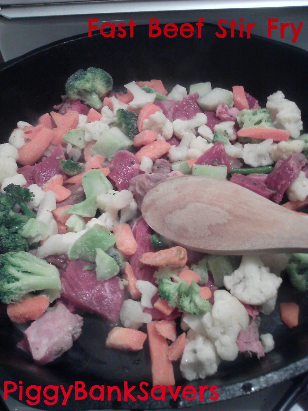 Piggy Bank Savers: Fast Beef Stir Fry