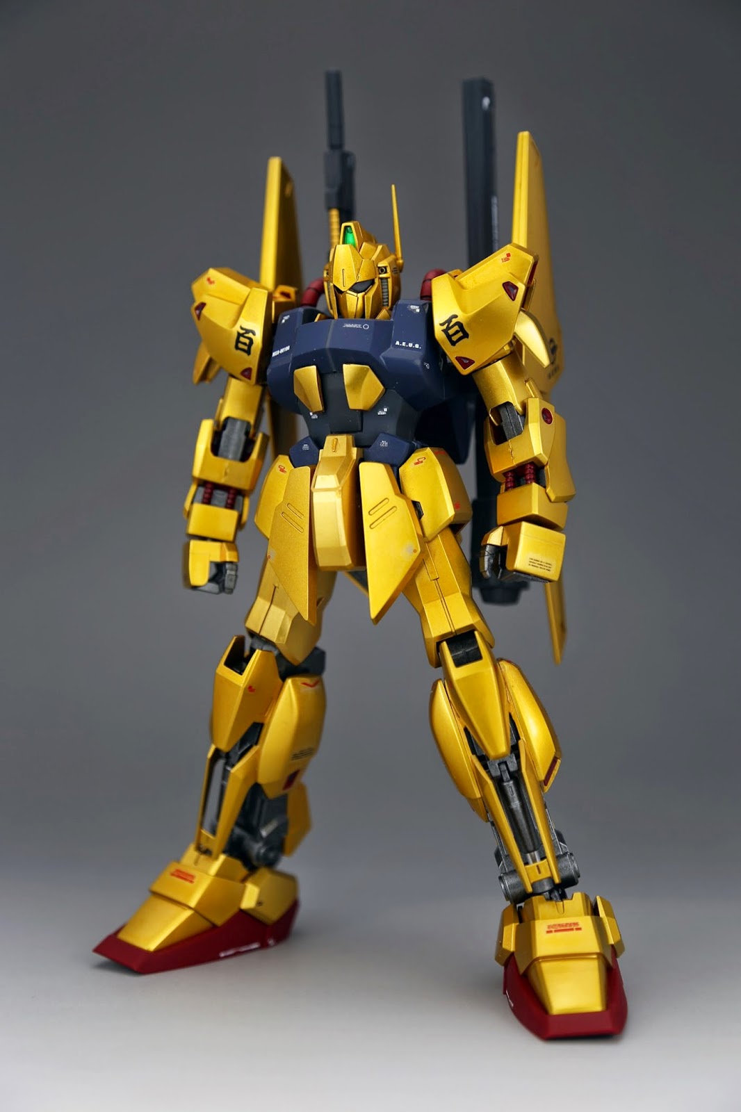 Gundam Family: MG 1/100bMSN-00100 Hyaku-Shiki + Ballute System Painted ...
