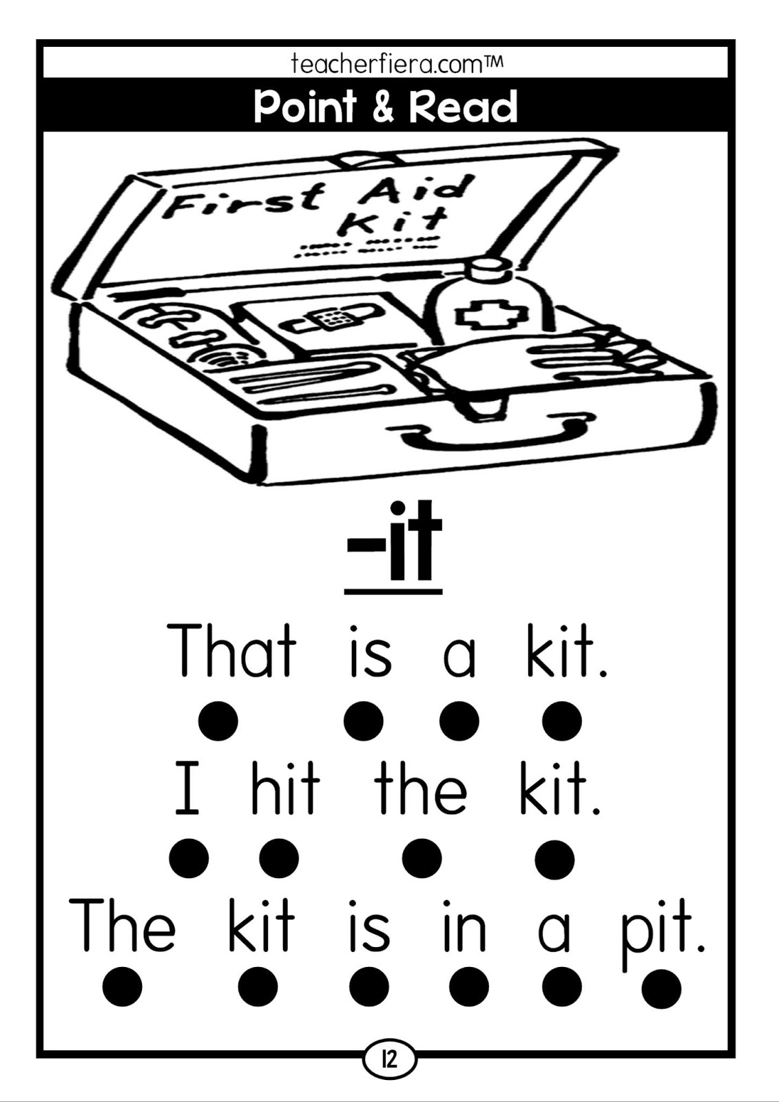 teacherfiera.com: EASY PEASY WORD FAMILIES POINT & READ