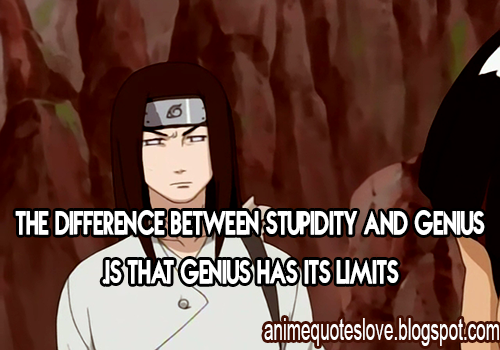 one piece quotes: Hyuuga Neji quotes