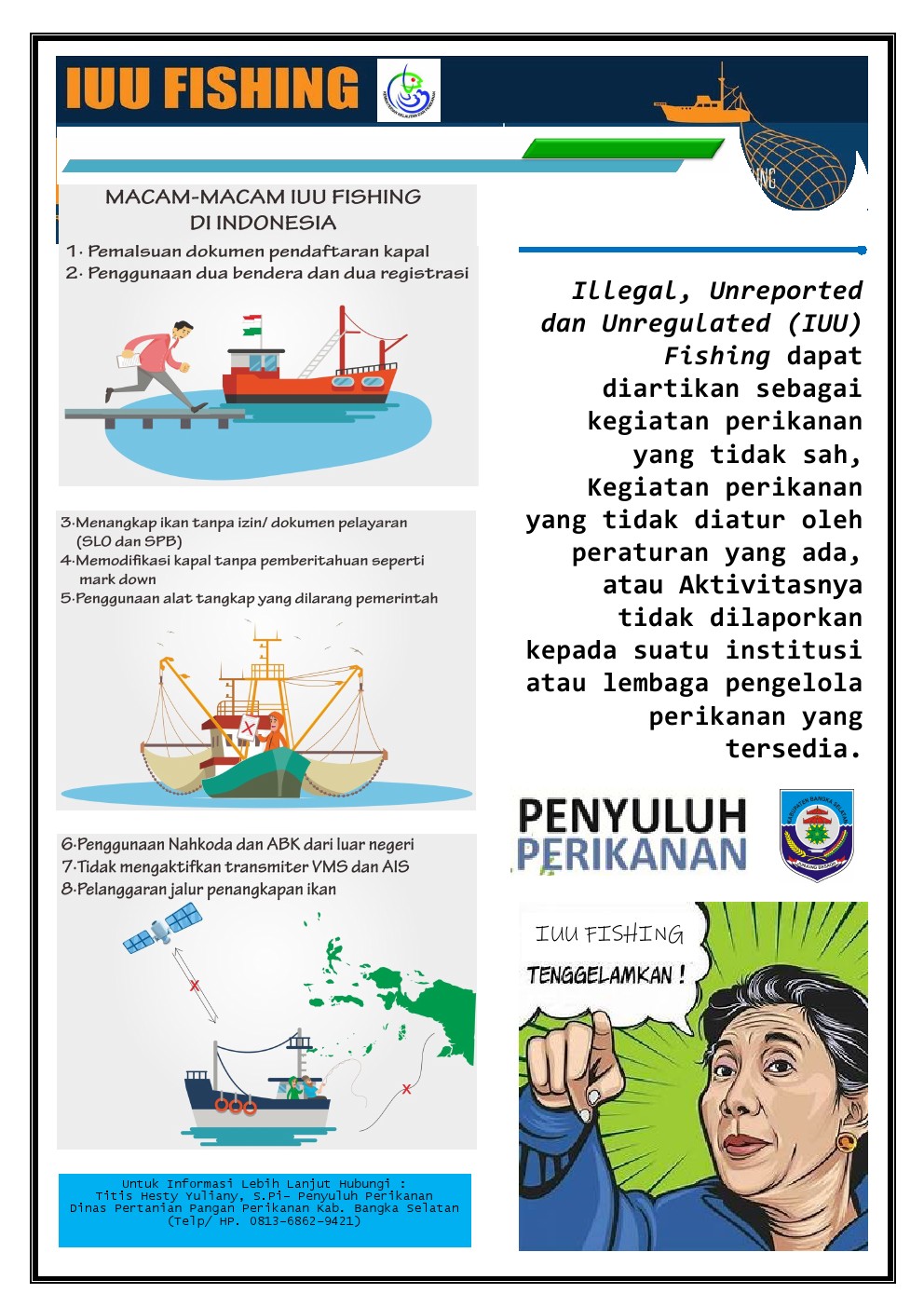 Penyuluh Perikanan Kabupaten Bangka Selatan: Materi Penyuluhan Tercetak ...