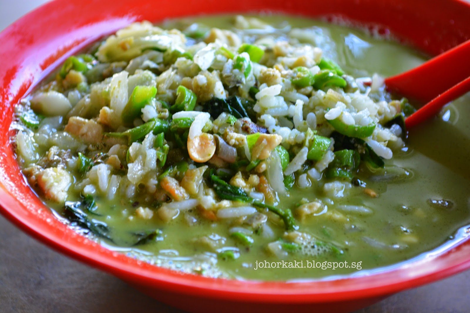 Lei Cha at Taman Johor Hawker Centre 招妹咸茶 |Tony Johor Kaki Travels for ...