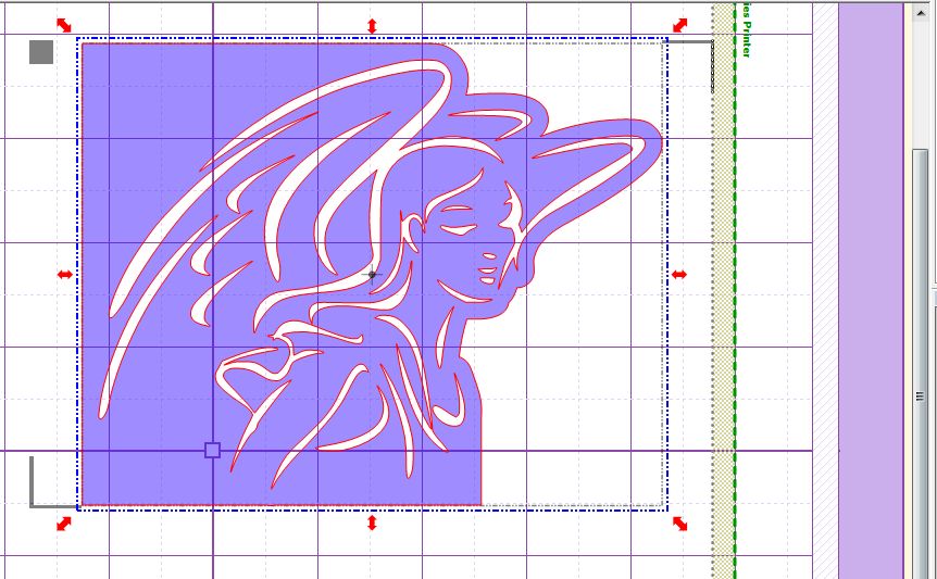 Paper crafting with Nelda: Tutorial: Shaped Edge card with cut-outs