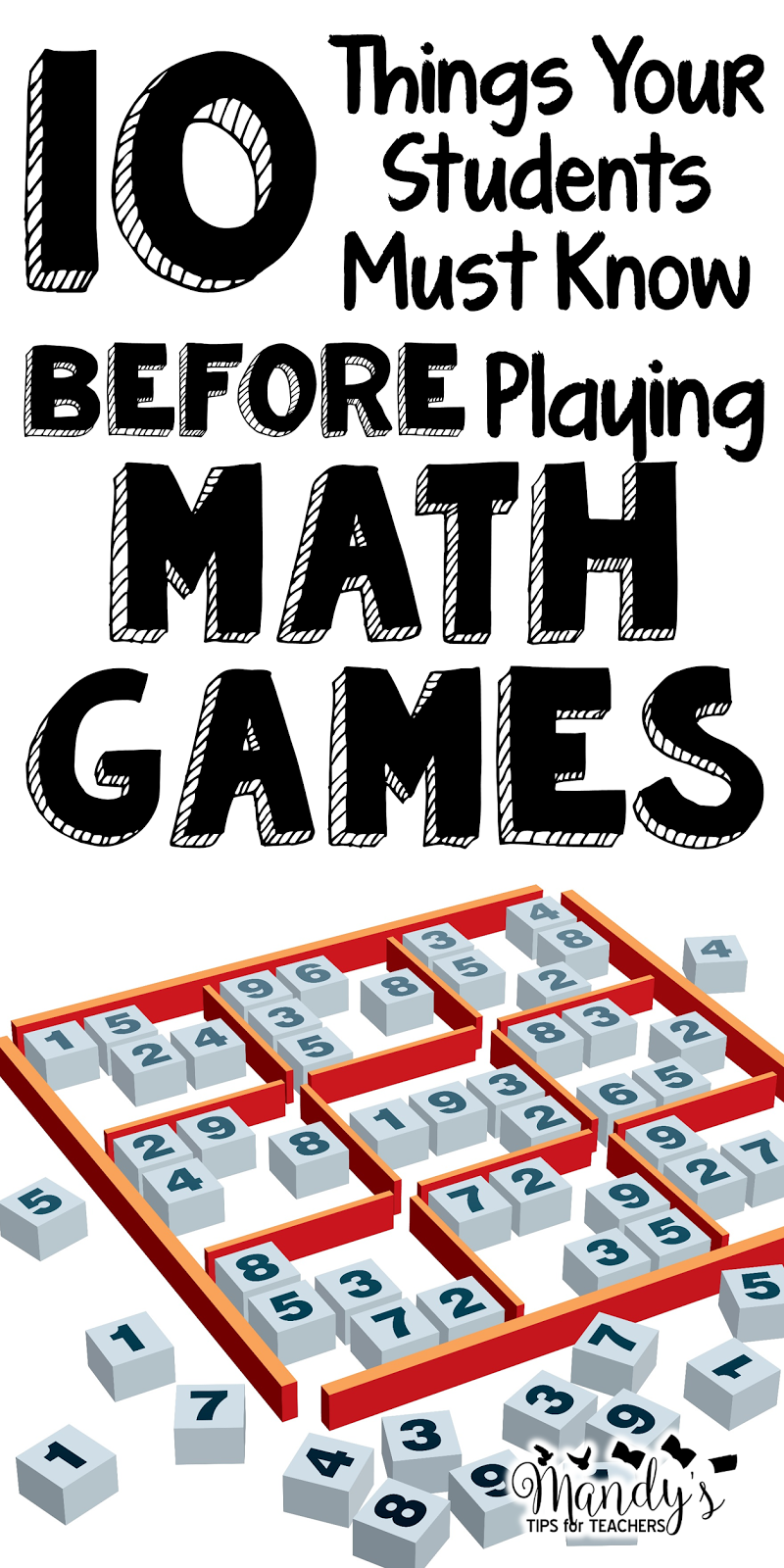 10 Things Your Students MUST Know Before Playing Math Games - Mandy's ...