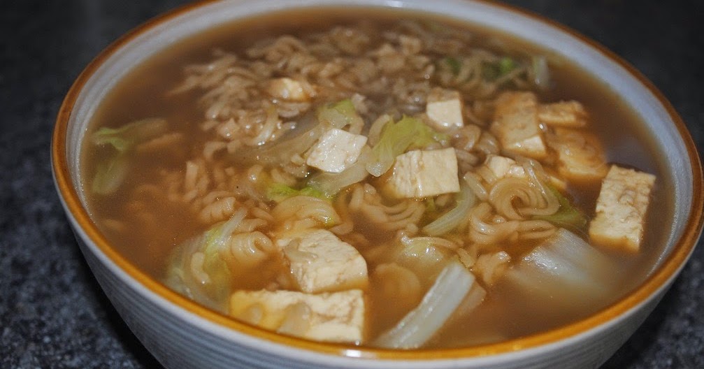 Maggie's LesVegan Kitchen: Lazy Dinner Fancy Ramen