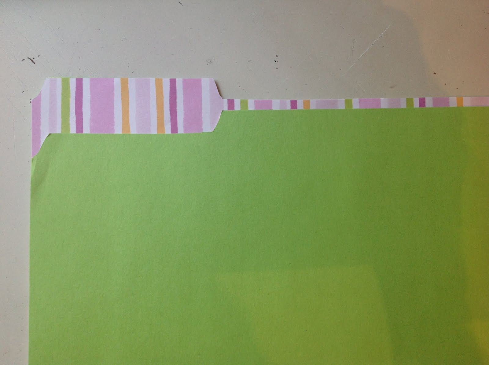 O is for Organize.: Decorative File Folders