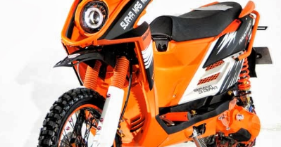 Tampilan Gambar modifikasi Yamaha X-Ride Ala supermoto baru