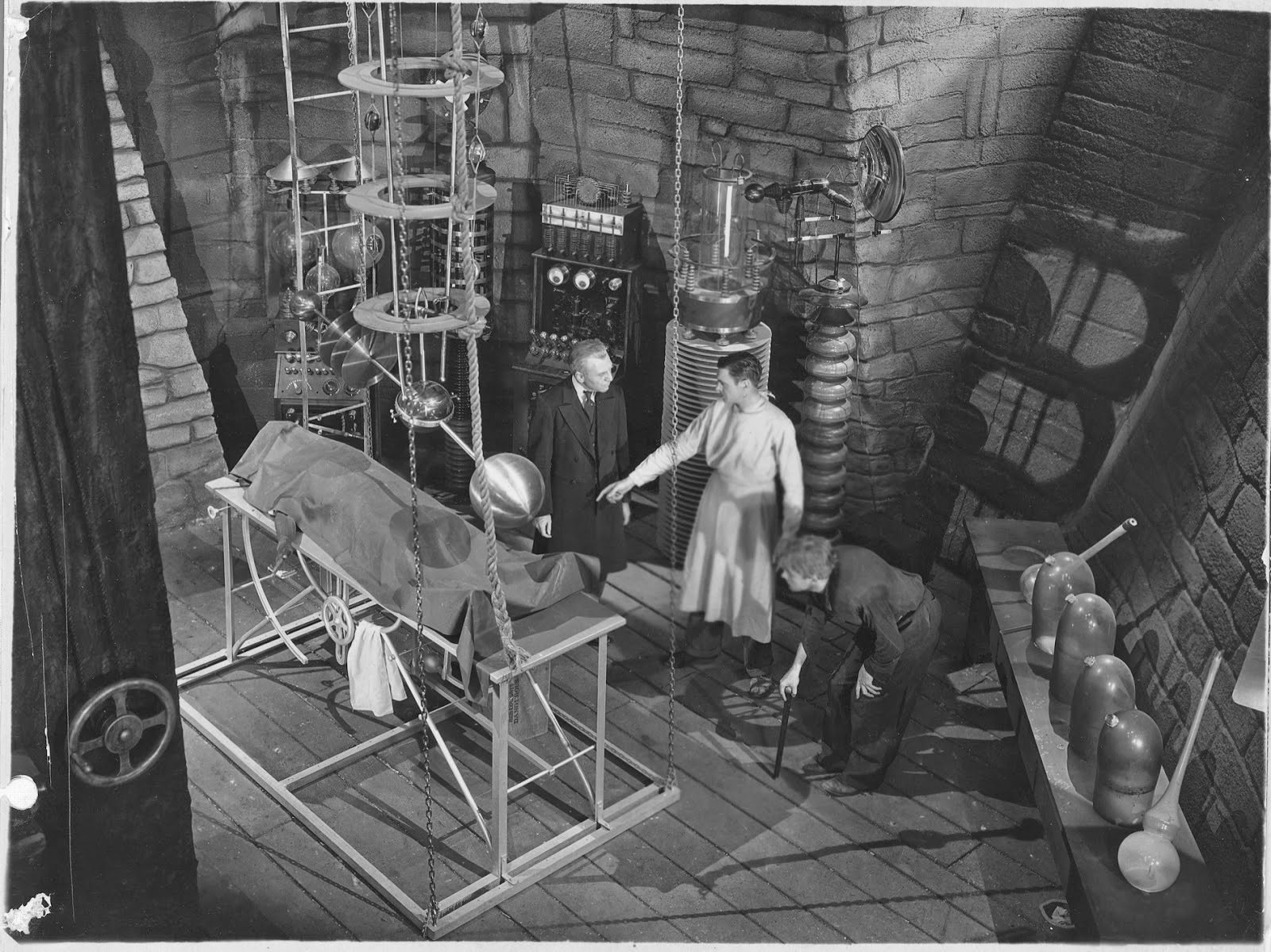 Dr. Theda's Crypt: A bit More with Frankenstein....