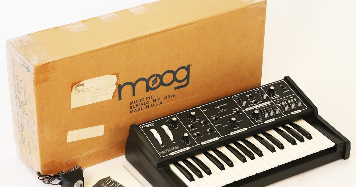 MATRIXSYNTH: MOOG ROGUE SN 9022 with Original Box