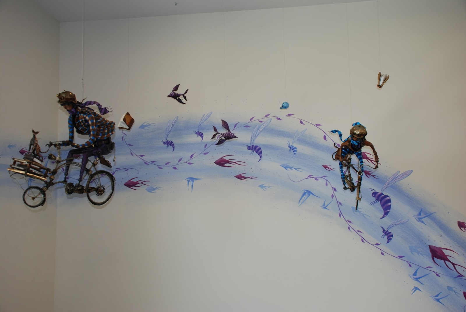 "The Journey" Installation Process Part 4- The On-Site Mural ...