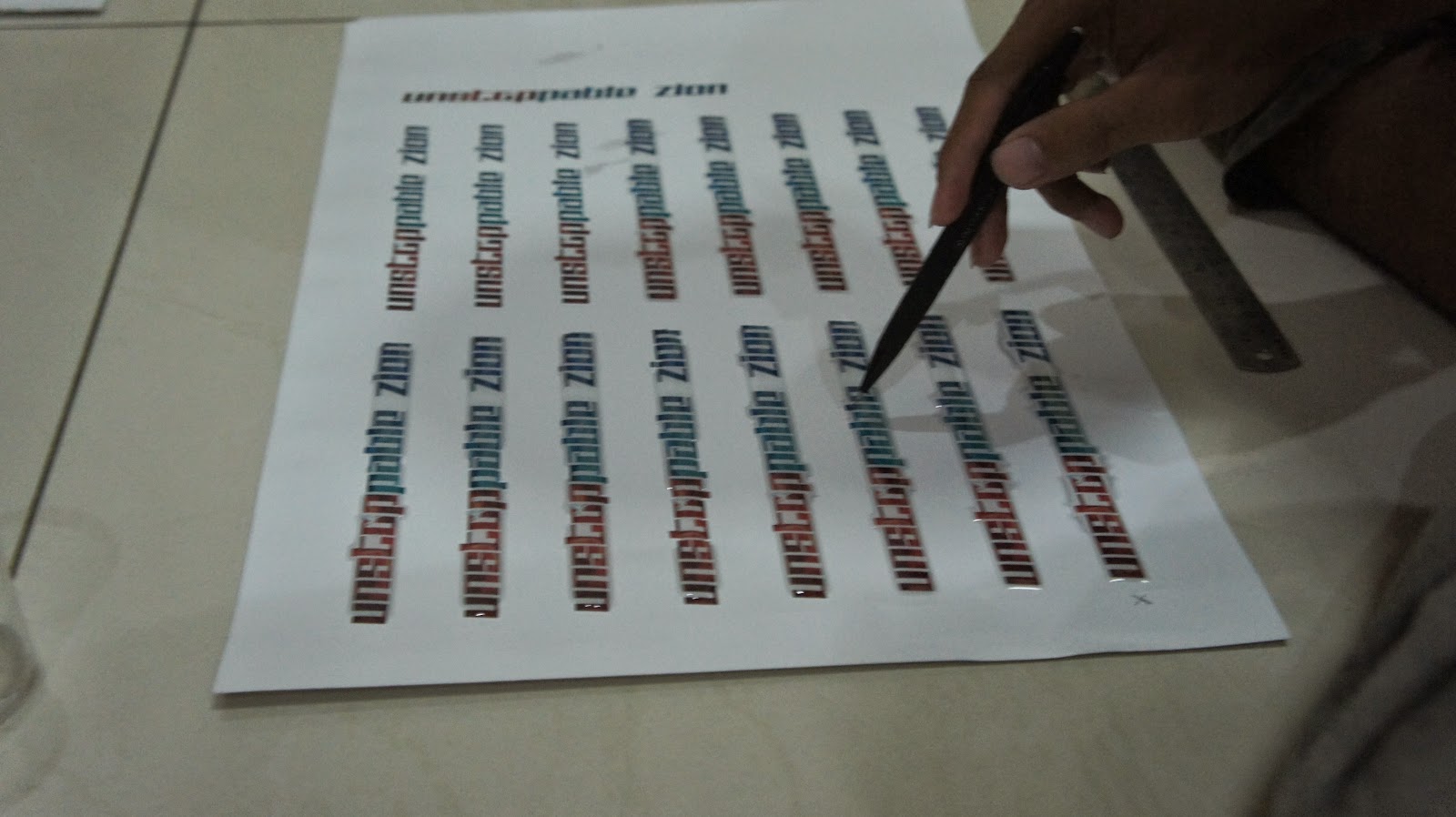 Mengintip Proses Produksi Sticker Doming Berkualitas DIGIPRINT (LeMuel ...