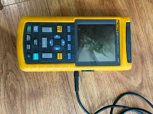 US$150.0 ONLY! Fluke 123 Industrial ScopeMeter 20MHz HandHeld ...