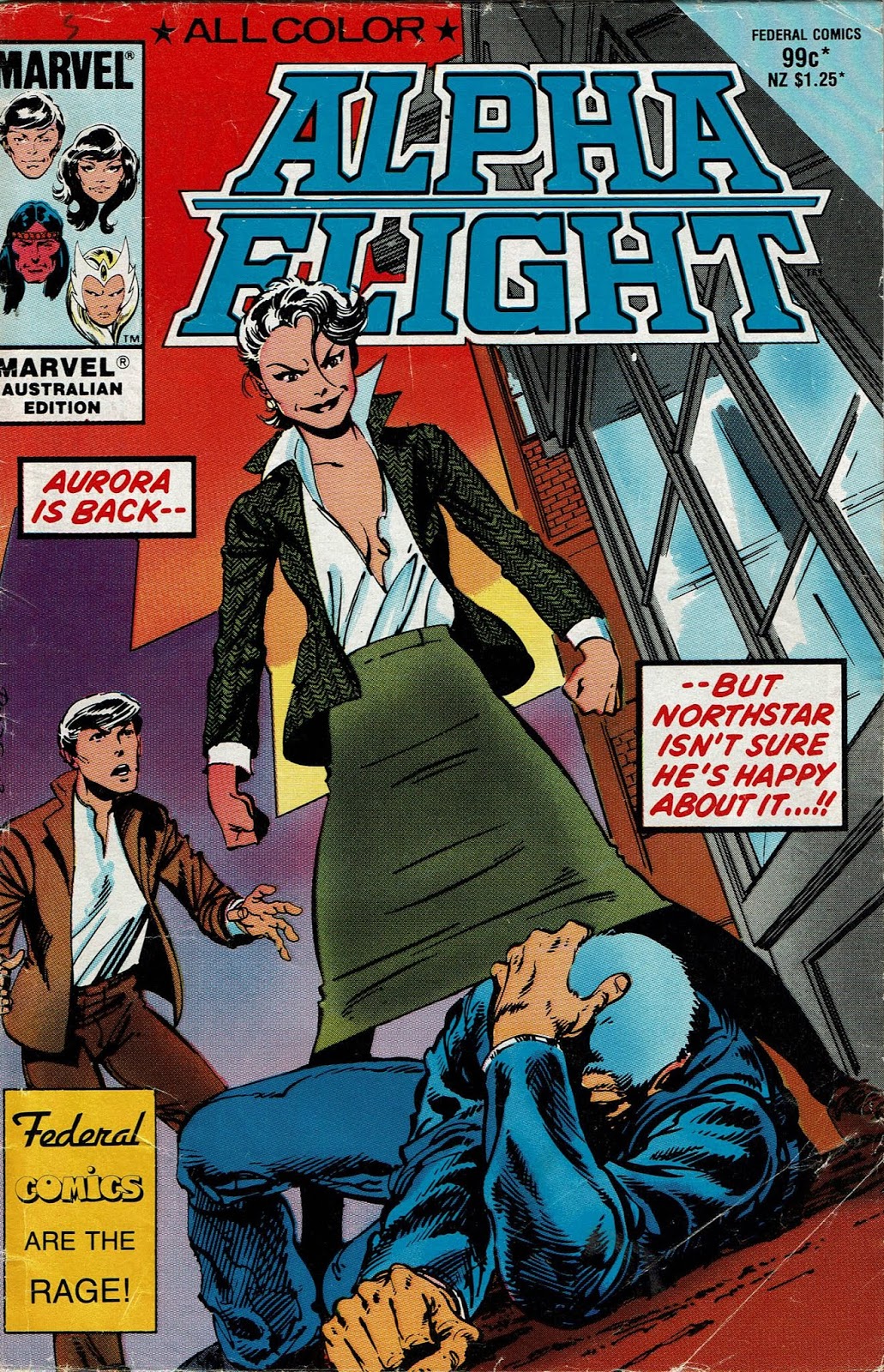 notes from the junkyard: Federal Comics' Alpha Flight: The complete ...