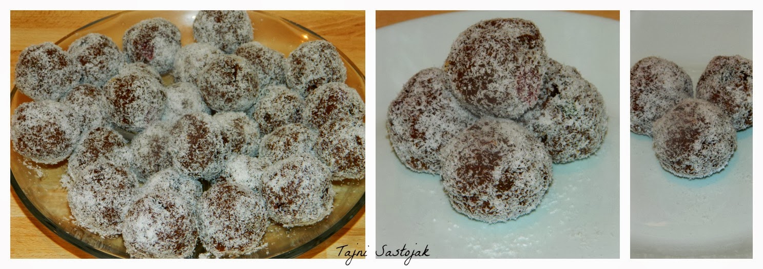 Tajni sastojak : PIJANE BOMBICE~ČOKO KOKOS BOMBICE