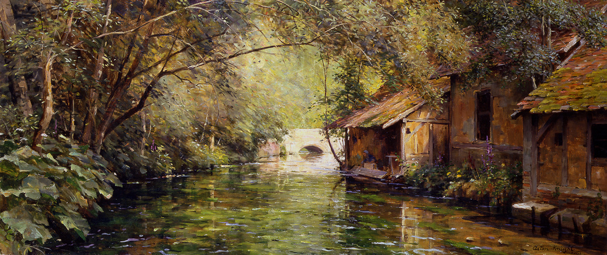 Американский художник Louis Aston Knight (1873-1948) . Обсуждение на ...
