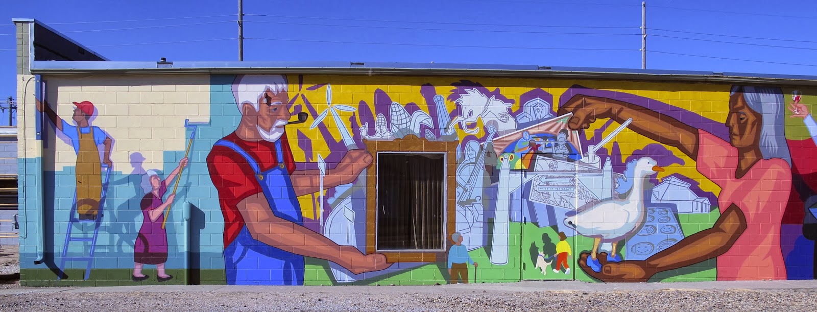 The Mid-America Mural Project: The completed Hastings, Nebraska mural!