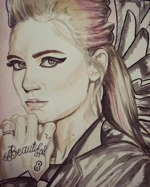 Miz Revenge Paints: GRIMES' painting day 1: