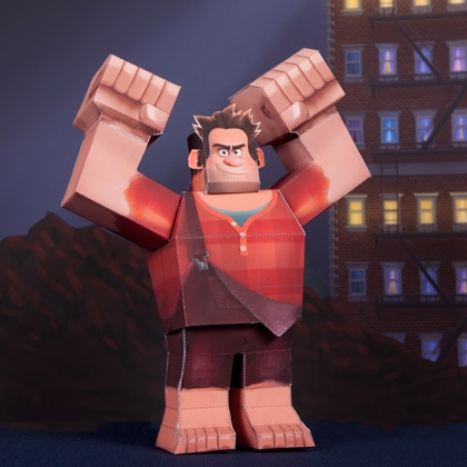Wreck-It Ralph Papercraft | Papercraft Paradise | PaperCrafts | Paper ...