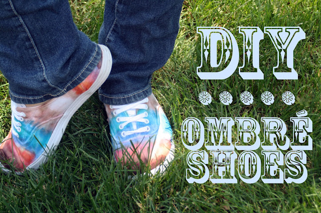 Ave Renee: DIY: Ombre Canvas Shoes with Sharpies