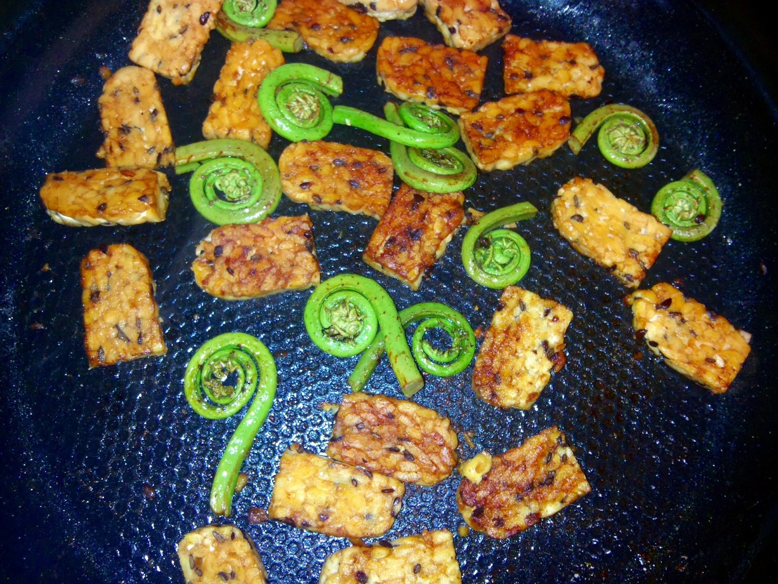 Twigs, Leaves, and Grass: Fiddleheads for One