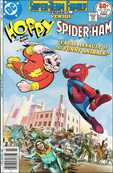 Super-Team Family: The Lost Issues!: Hoppy The Marvel Bunny and Spider-Ham