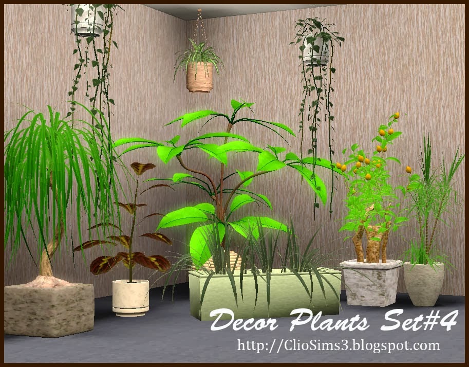 My Sims 3 Blog: Plants by Clio