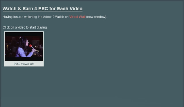 Entropia FREE PED: Watching videos
