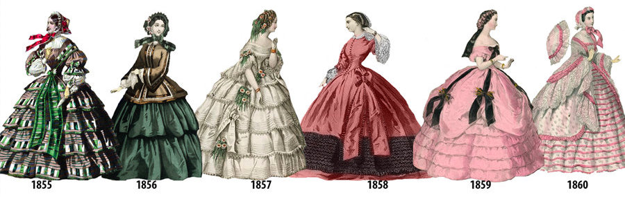 Collected From a Number of Fashion Plates, These Images Illustrate ...