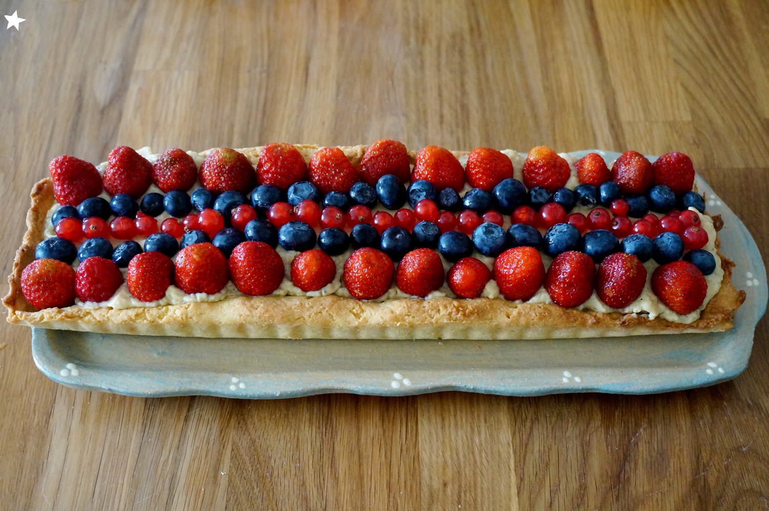 Farine d'étoiles: Tarte aux fruits rouges (sans gluten, sans lactose)