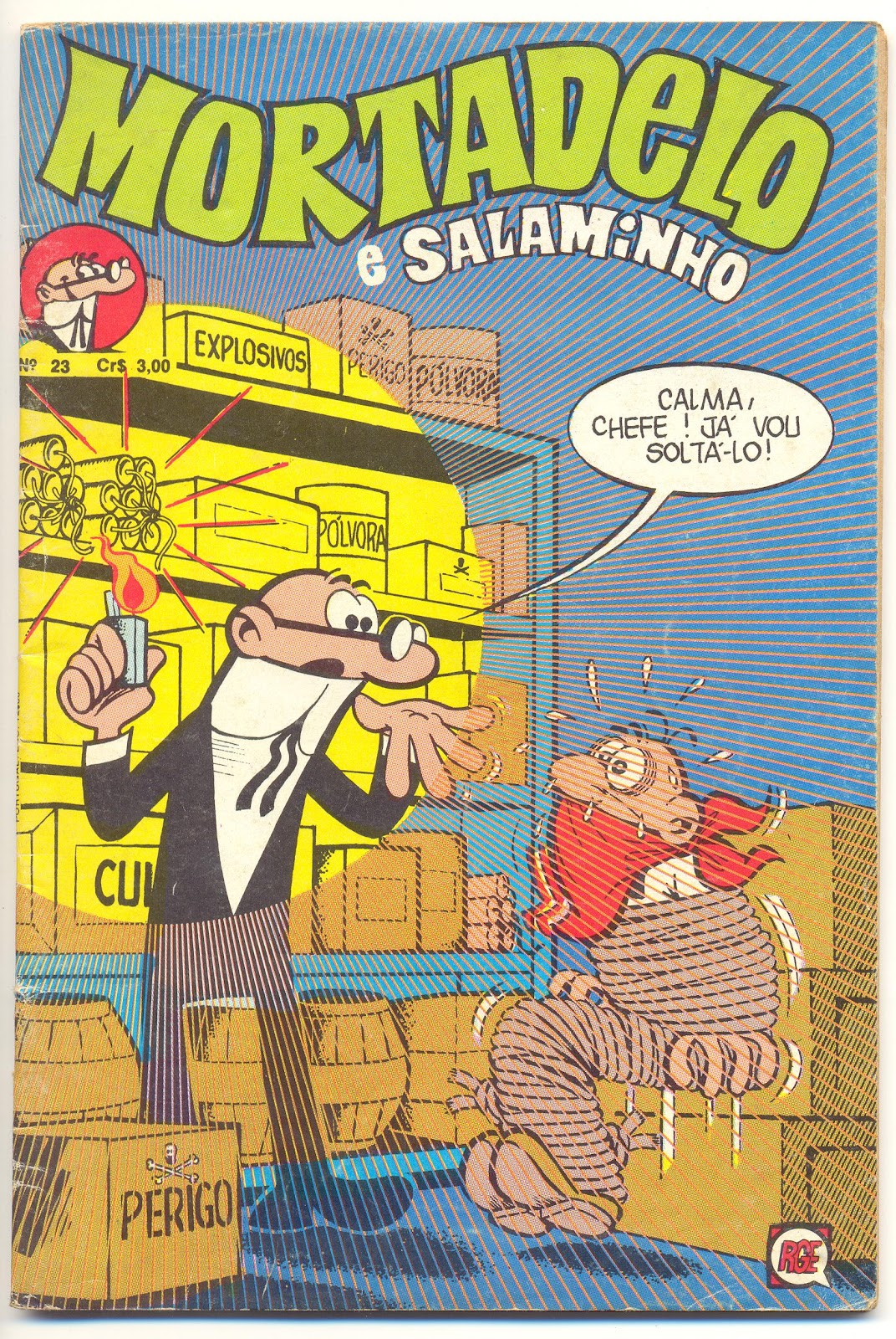 MUSEU DOS GIBIS: Mortadelo, Salaminho e o Professor Bactério!