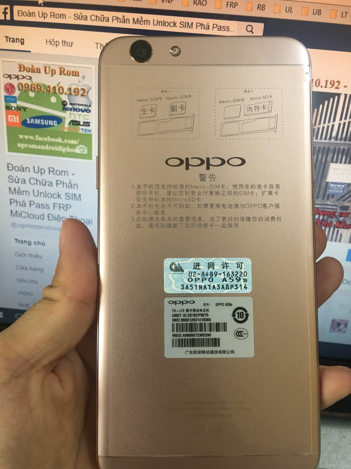 Convert up rom quốc tế cho Oppo A59m A59s Fix lỗi sửa lỗi Oppo Neo 9s ...