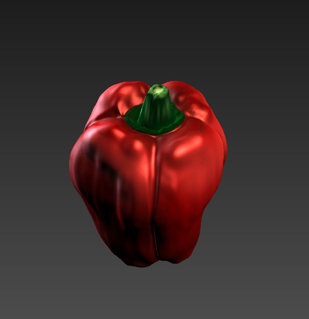 Livi Wilmore CG Arts & Animation: Building a Pepper in Mudbox
