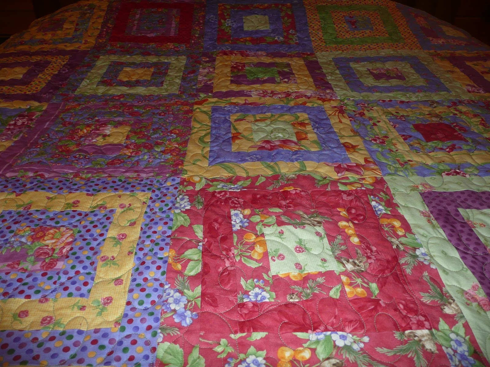 Acorn Ridge Quilting: Charlotte's April Cornell Quilt