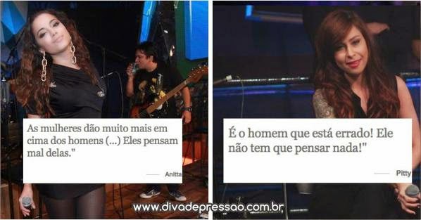 Discussão entre Anitta e Pitty no Altas Horas vira meme.