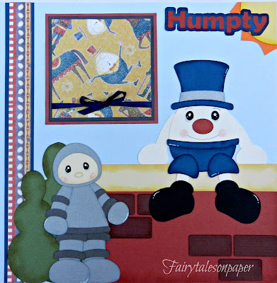 Fairy Tales on Paper: Humpty Dumpty 2 page layout