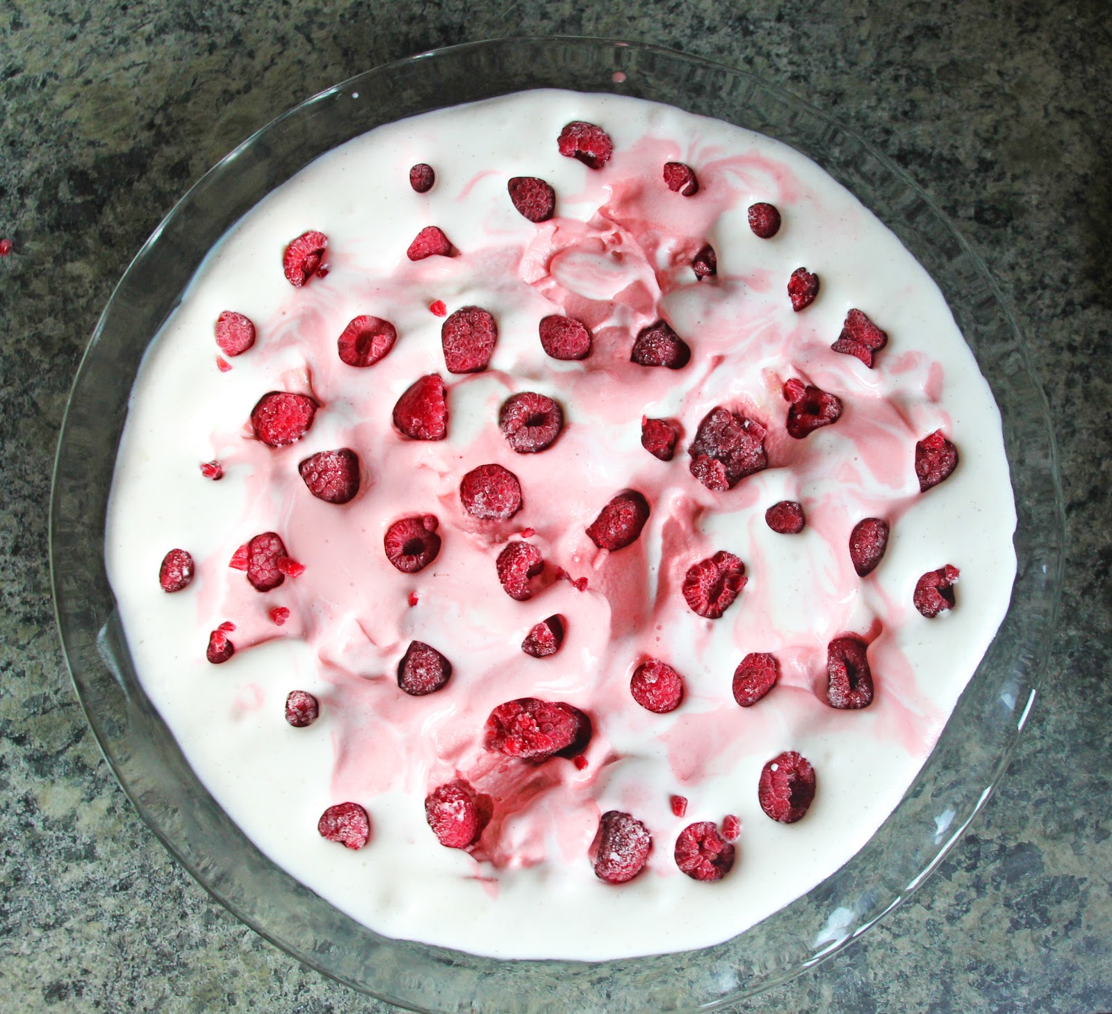 Life Is Sweets: No-Bake Vanilla Ice Cream Raspberry Sherbet Pie