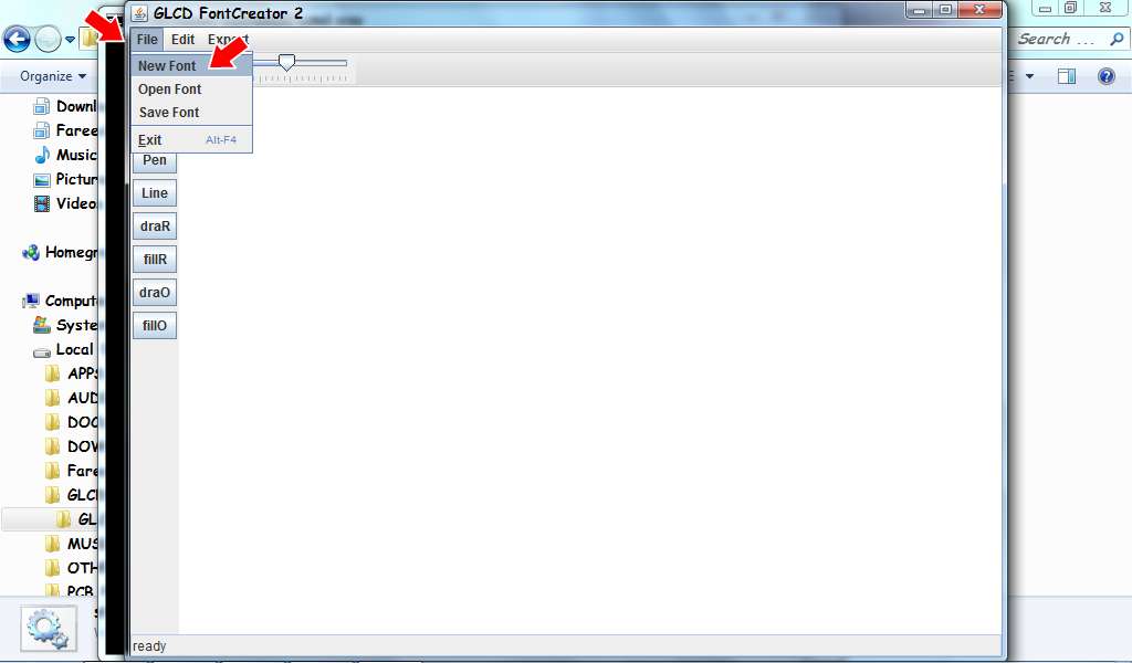 Cara Membuat Font Header DMD Arduino - Fareed Read's Blog