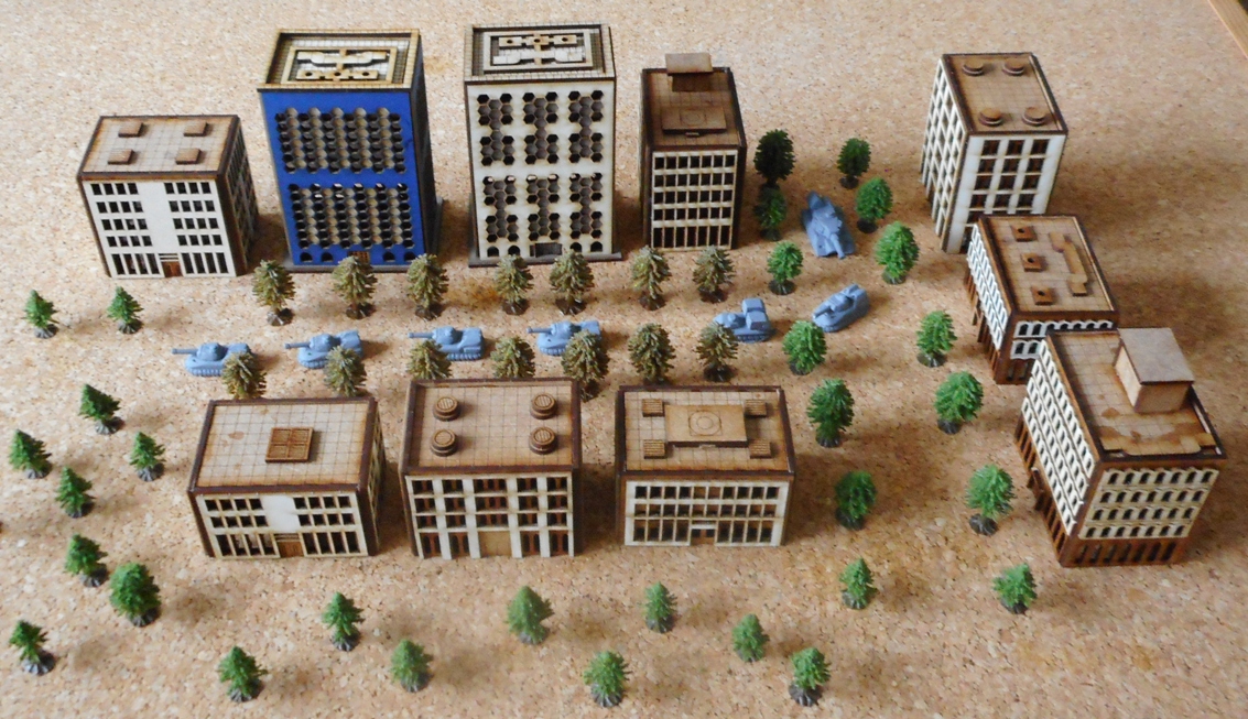 The Eastern Garrison: 6mm Buildings Update