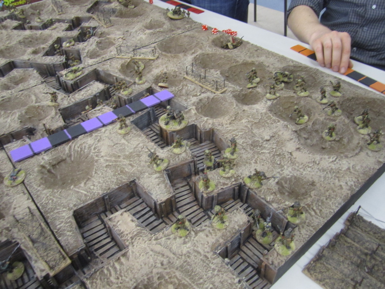 Tim's Miniature Wargaming Blog: REGINA TRENCH: The Game!
