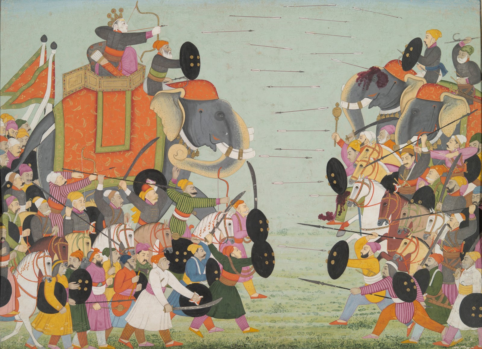 Atelier of india: Fattu and His large Guler Basohli Bhagavata purana