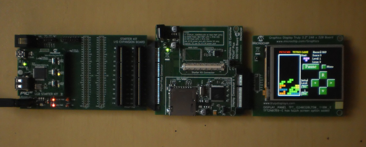 Eletrônica & Microcontroladores: PIC32 Tetris Game and Graphic Display ...