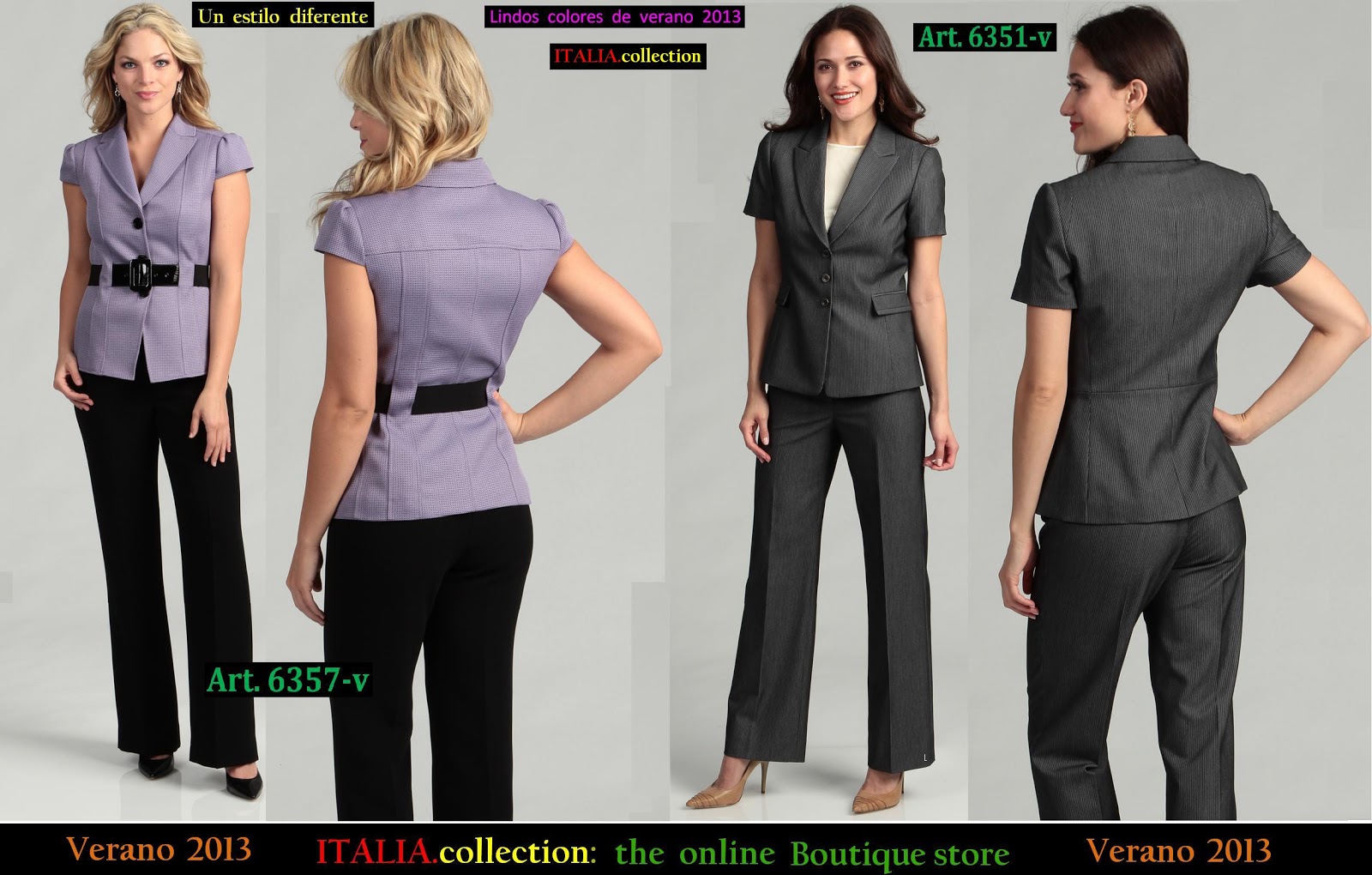UNIFORMES PARA OFICINAS DAMAS 2018 - ITALIA.Collection: UNIFORMES PARA ...