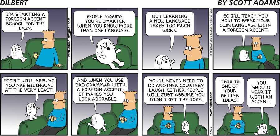 TYWKIWDBI ("Tai-Wiki-Widbee"): One of Dogbert's better ideas