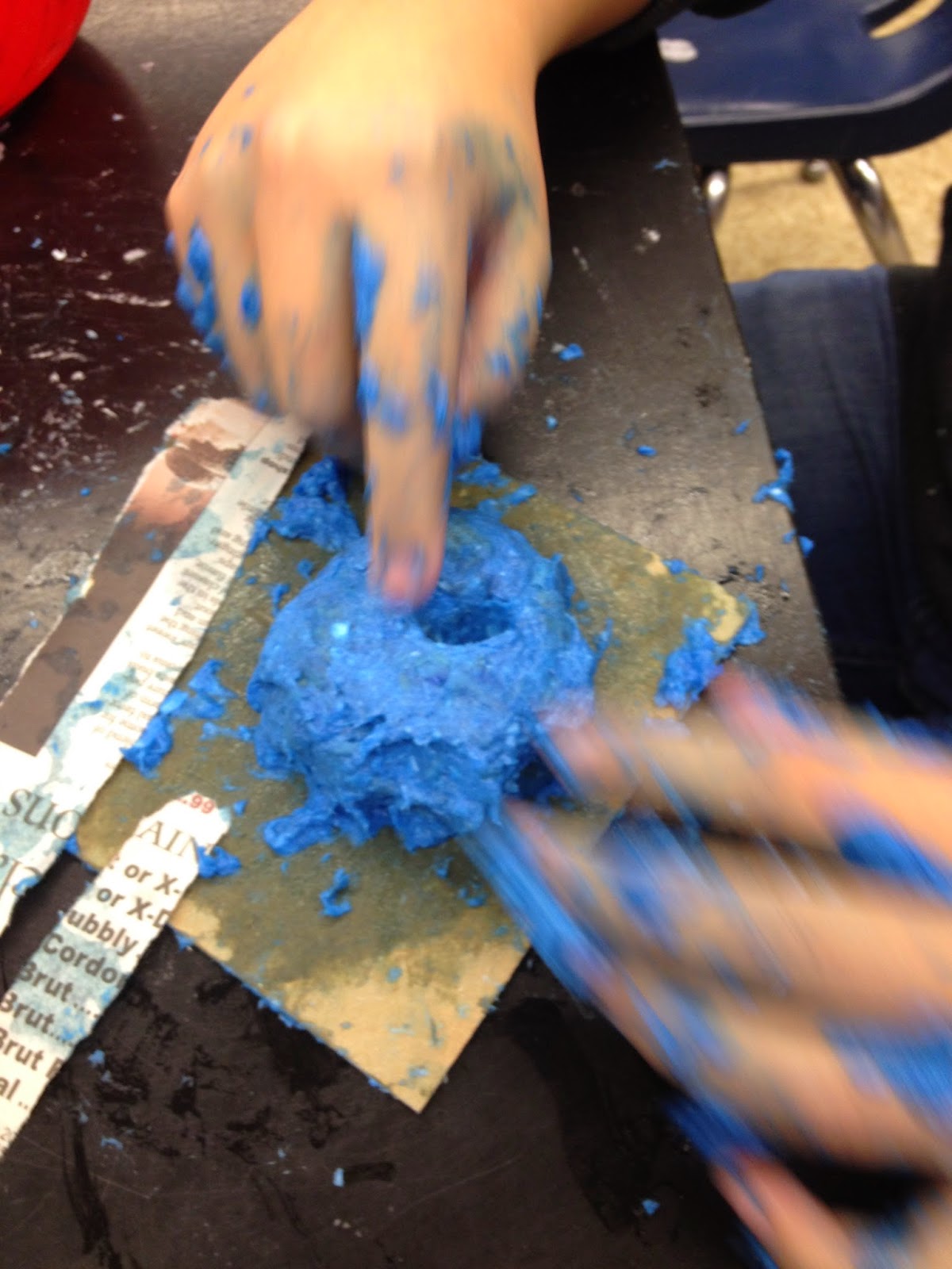 Paper Pulp Sculptures