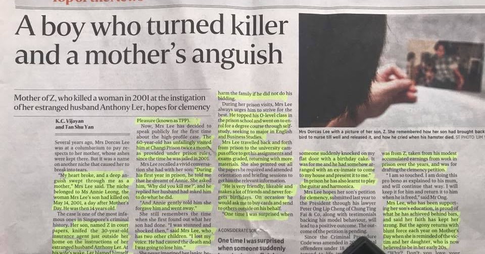 spittle splat : the fuss of us: Redemption road : Anthony Ler, inmate Z ...