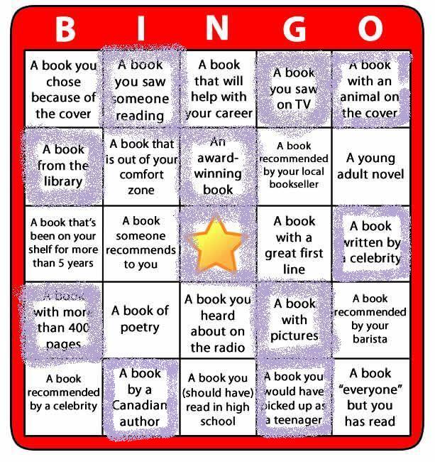 On Books, etc.: March Bingo