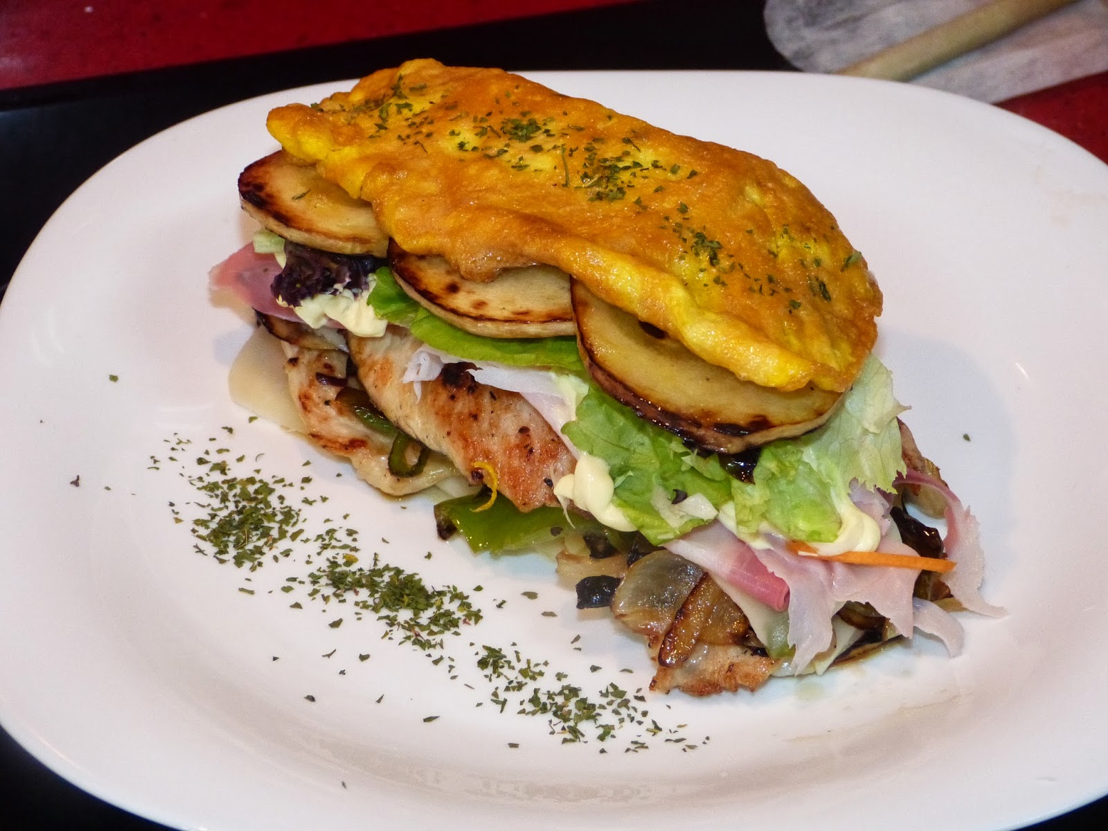 La comida de la Chaco: Super Montado de Solomillo de Pavo