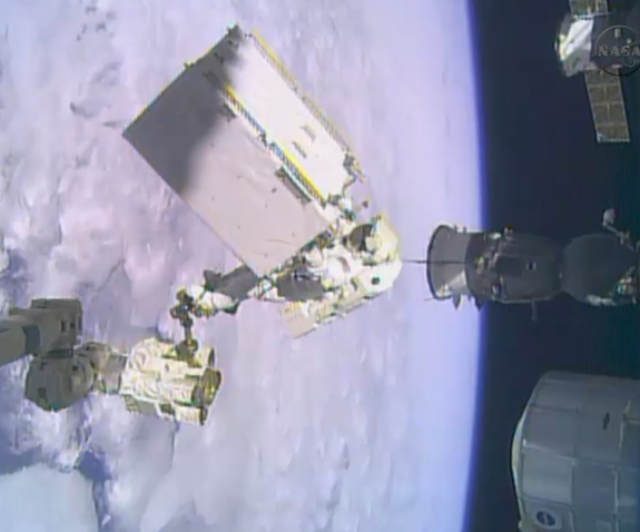 Suburban spaceman: ISS Astronauts complete Coolant Pump repair