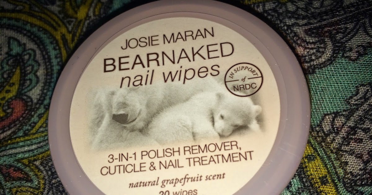 Cynic Tour: Josie Maran Bear Naked Nail Wipes