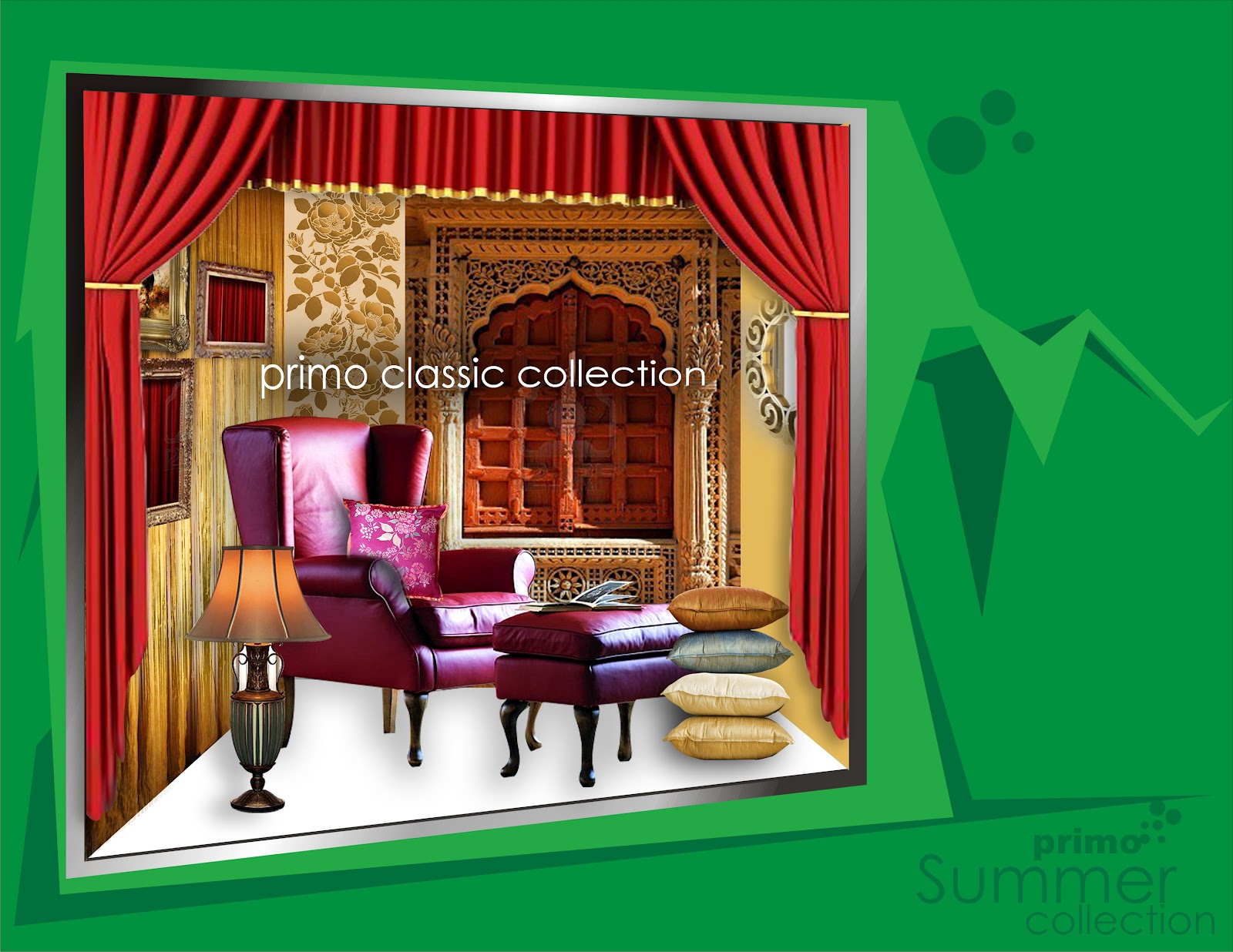 Rajesh Nakar Artist from India: Summer Window Display for furniture ...